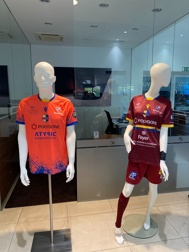 Polygone : Gold sponsor du FC Marisca Mersch - Polygone